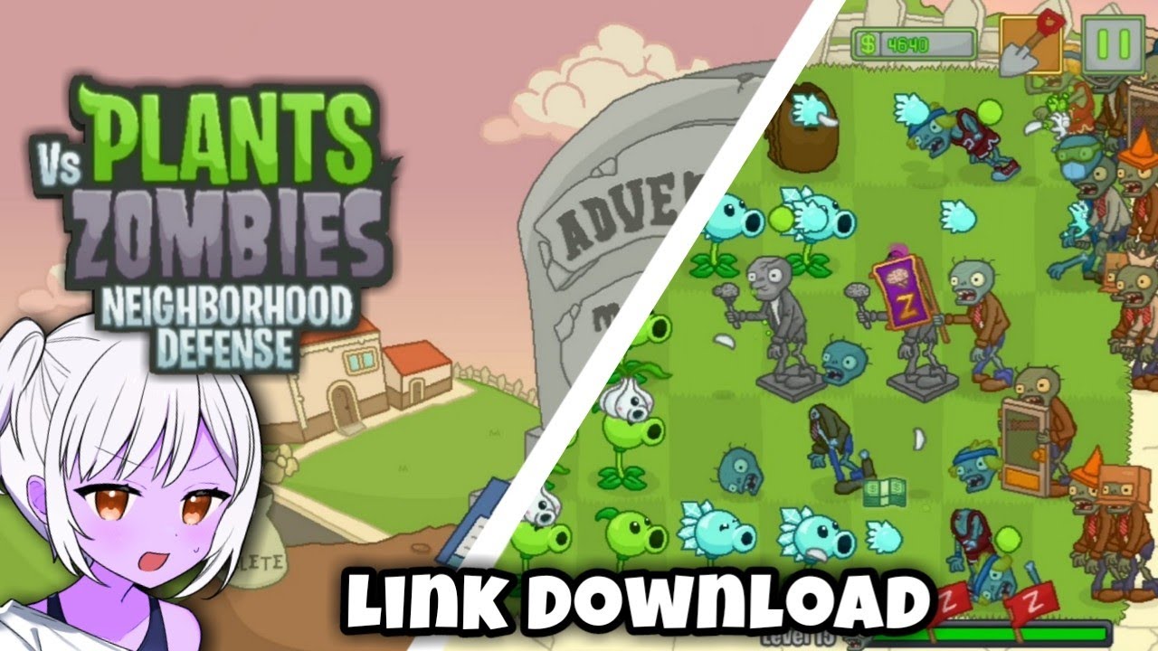 PVZ NEIGHBORHOOD DEFENSE | Day Level 15 - Android Gameplay - YouTube