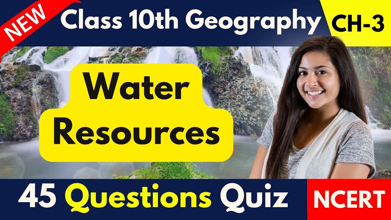 Water Resources Class 10 cbse | Class 10 Geography Chapter 3 | Important Questions | NCERT - YouTube