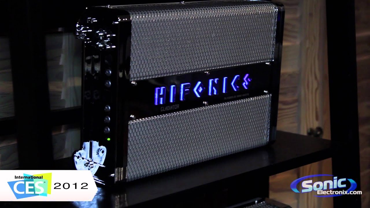 Hifonics Gladiator GLX Amplifiers by Maxxsonics - CES 2012 First Look ...