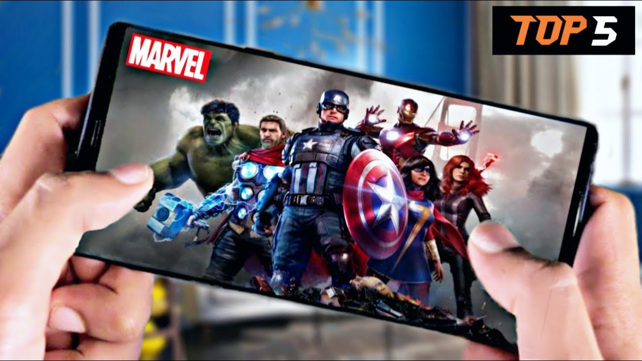 Top 5 Marvel Games for Android | Google Play Store | All Rounder Tanish ...