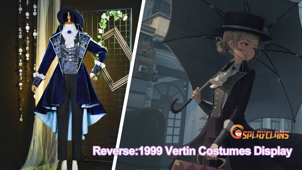 Reverse:1999 Vertin Cosplay Costumes Display - YouTube