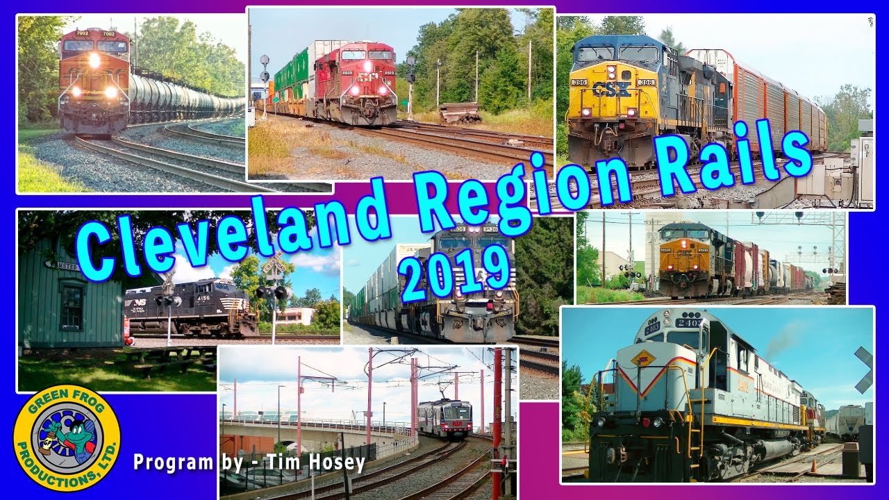 Cleveland Region Rails in 2019 - YouTube