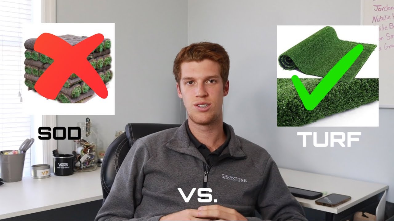 TURF vs. SOD / GRASS- Which is better? | Greystone Hardscapes - YouTube