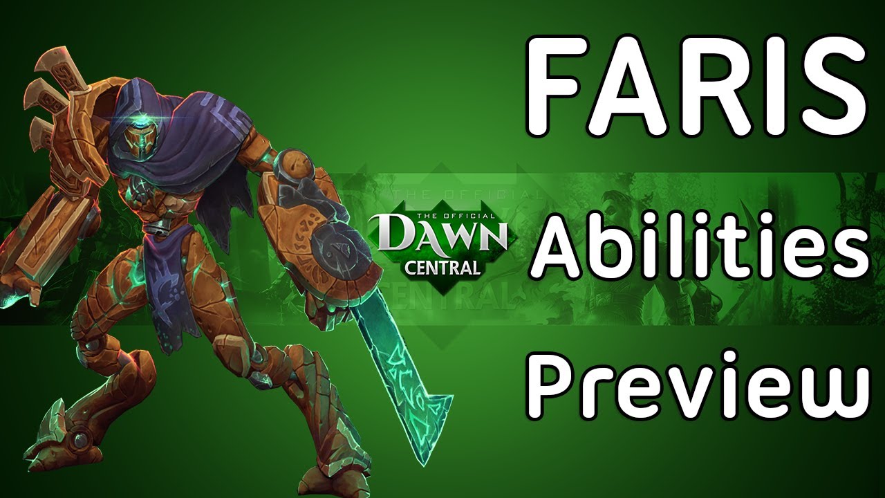 Dawngate Faris Abilities Preview - YouTube