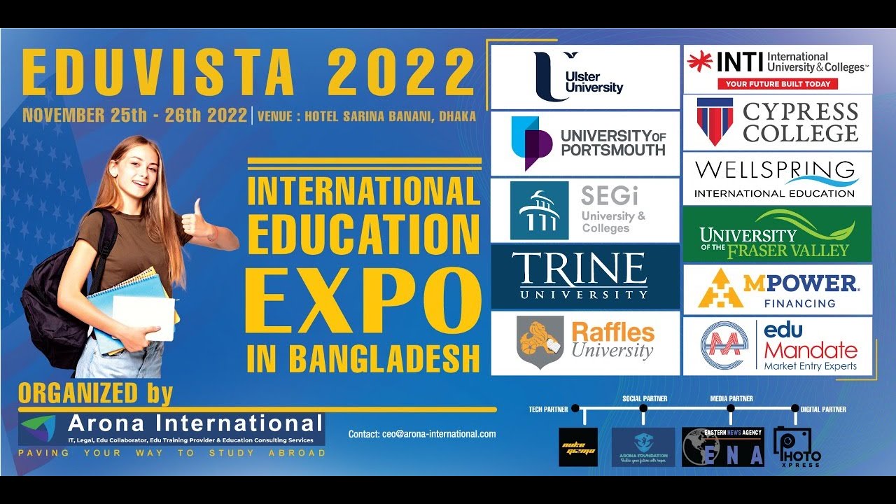 Dreams at your fingertips for Bangladesh Students -Meet us at Eduvista ...