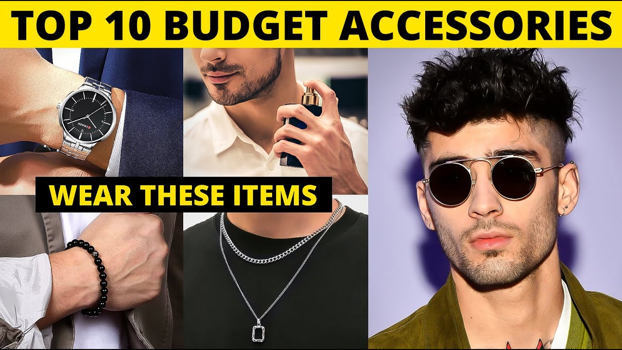 Top 10 Accessories Every Men Should Have | Accessories For Men & Boys ...