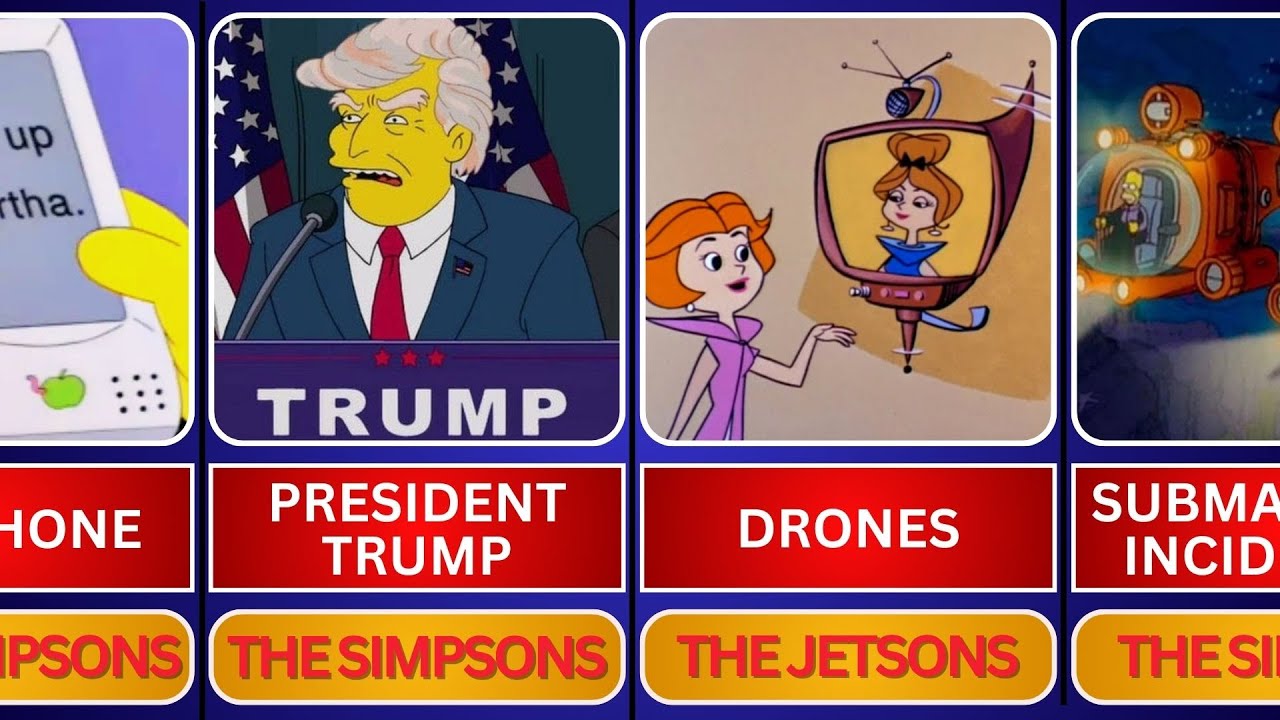 How Cartoons Saw the Future : Predictions That Came True - YouTube