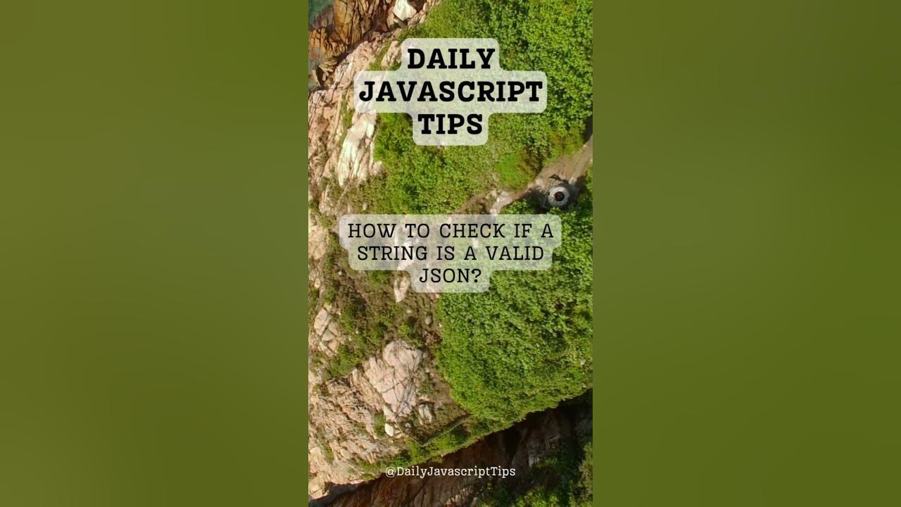 Validate JSON Strings: Essential Techniques and Best Practices - YouTube