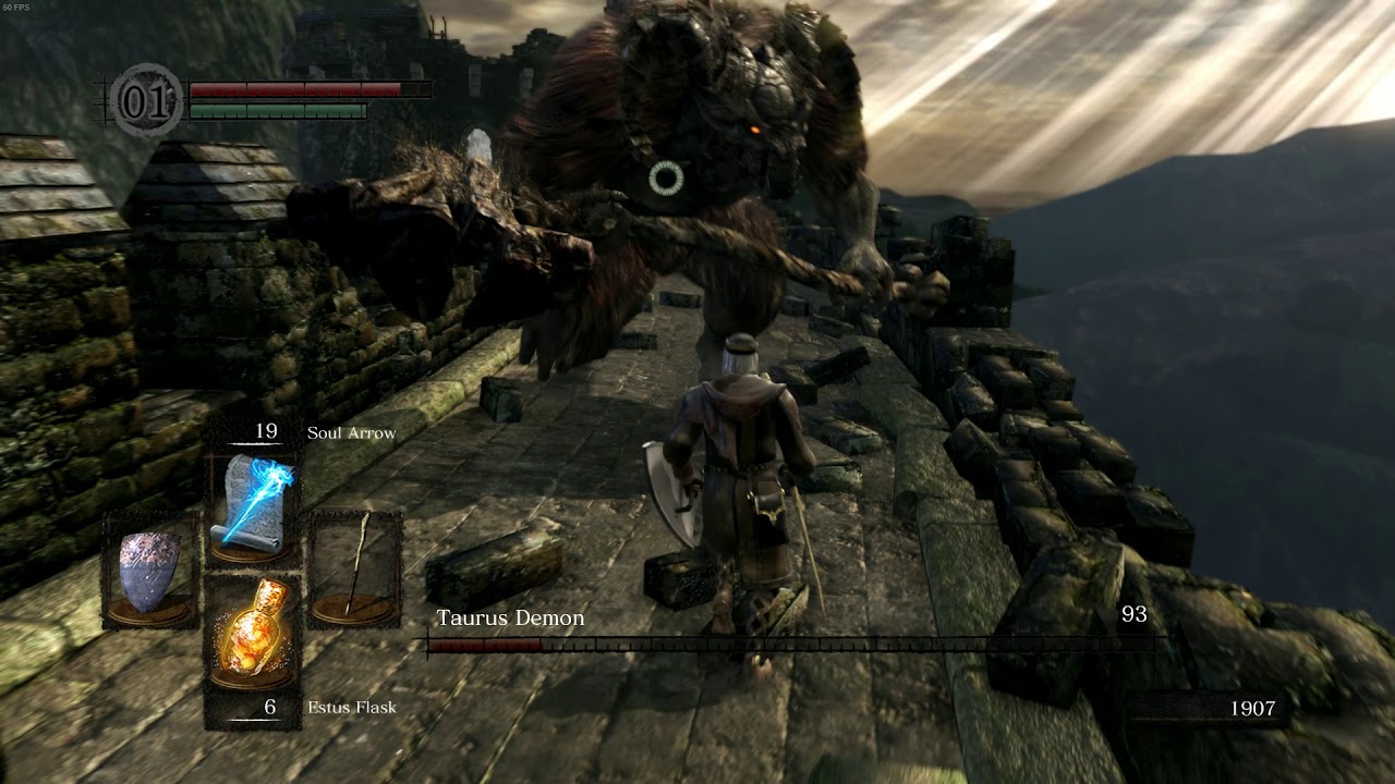 How To Defeat The Taurus Demon With Sorcery - Dark Souls: Remastered ...