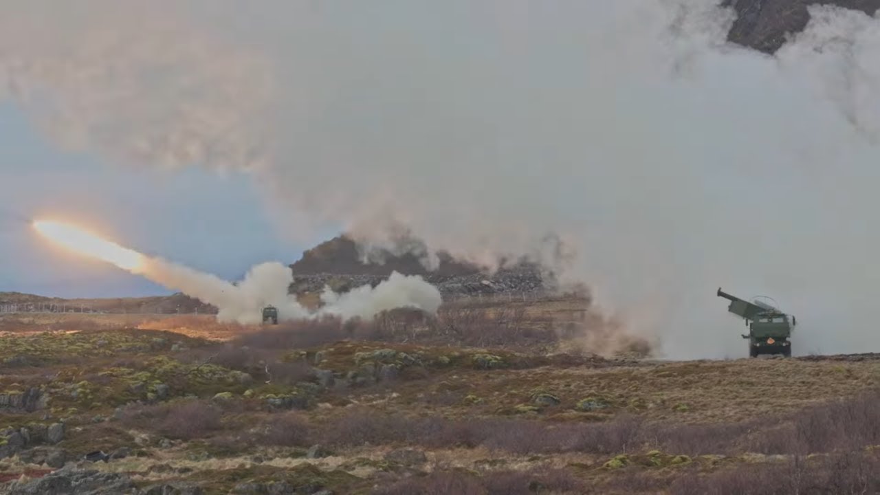 Watch As Formidable Shield 2023 Unleashes M142 Rockets in Andøya Norway ...
