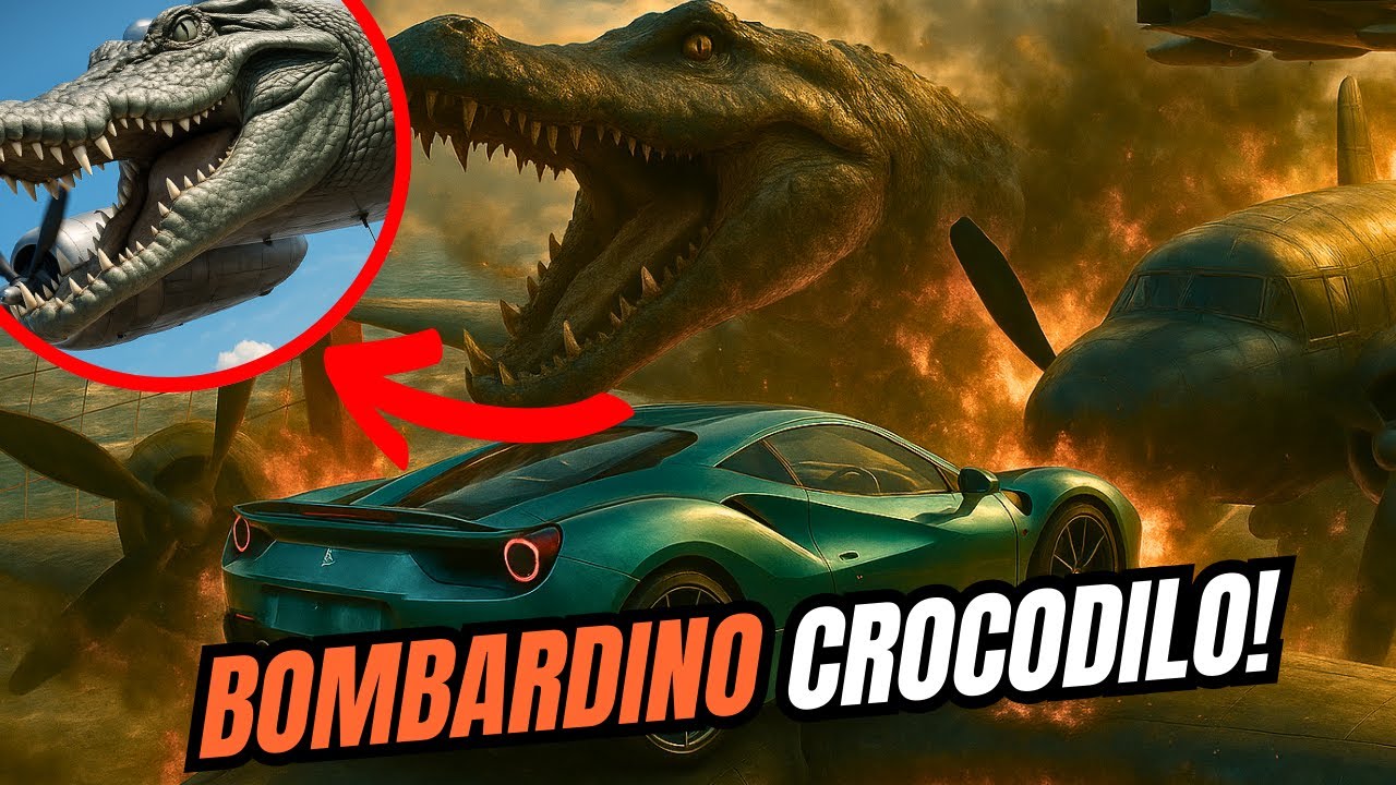 Bombardino Crocodilo VS Ferrari Models Car Italian Brainrot | BeamNG ...