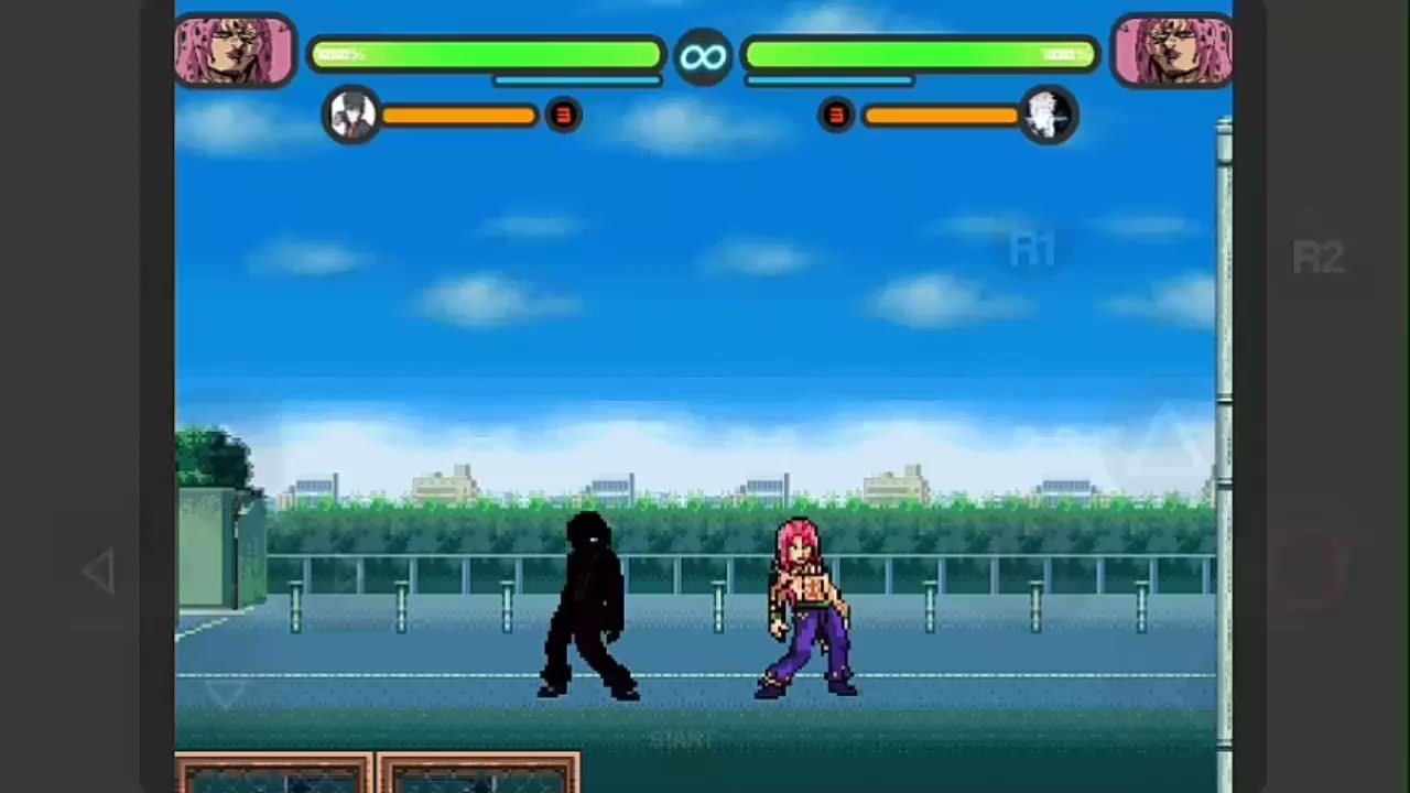 New Shadow Diavolo MUGEN Char Jus - YouTube