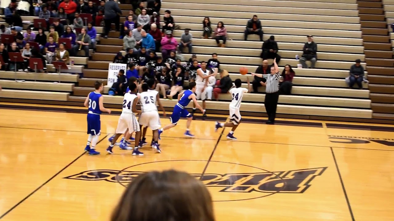 Xavier Alston #34 Merrillville High School C/O 2020 PG, 2017-18 Season ...