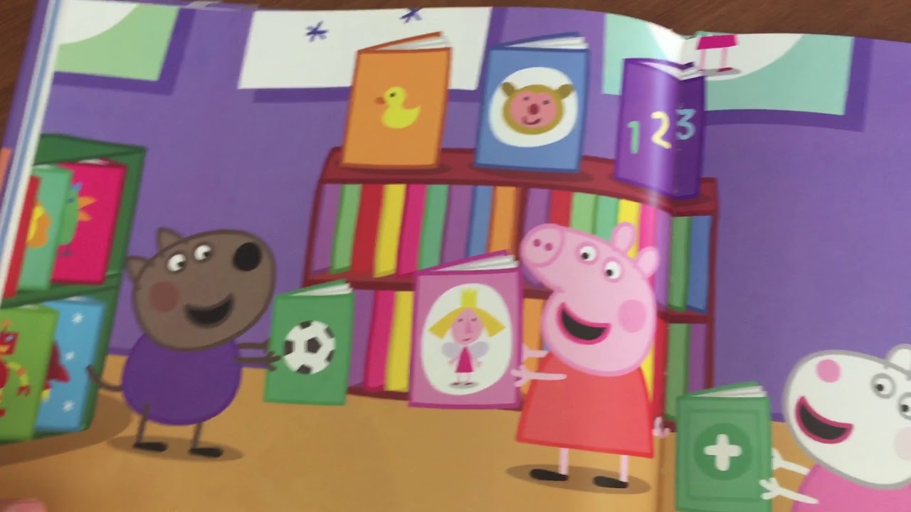 Peppa Pig and the Library Visit - YouTube