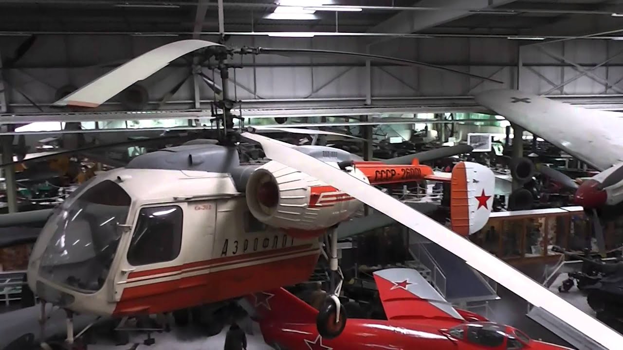 Russian coaxial rotor helicopter - The Kamova Ka 26 - YouTube