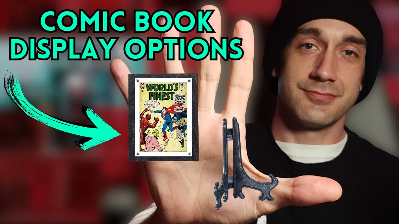 Top 5 Comic Book Display Ideas - Show Off Your Collection - YouTube