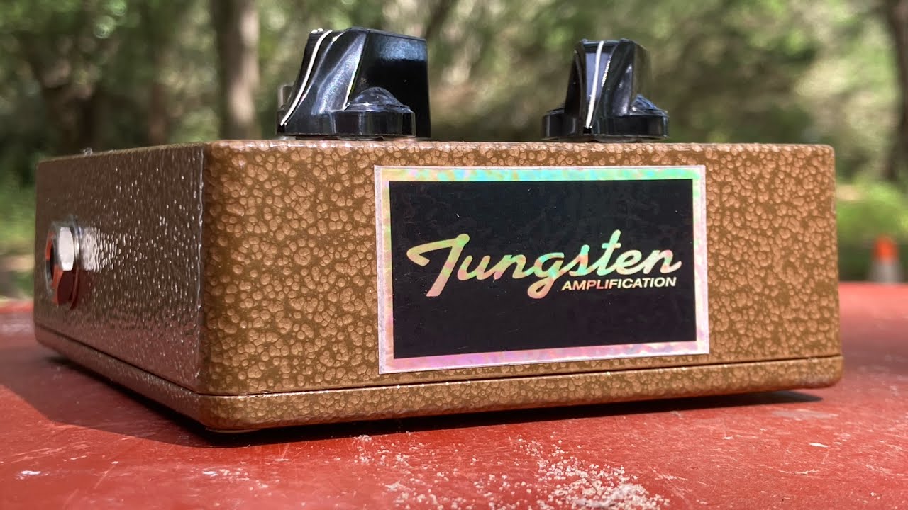 Tungsten Amplification One Knob Fuzz + Bias #47 - Bias Knob Demo - YouTube