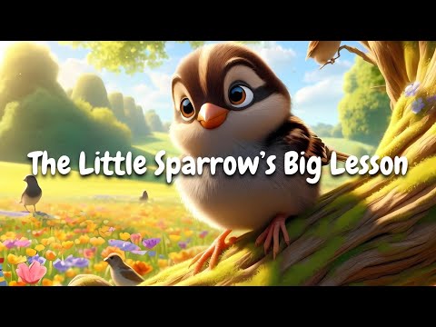 The Little Sparrow's Big Lesson | Learn to become responsible | English ...