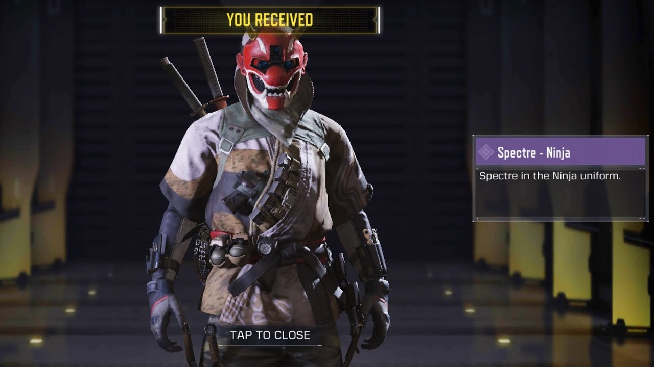 *NEW* Spectre - Ninja Character GAMEPLAY in COD Mobile | High Graphics ...