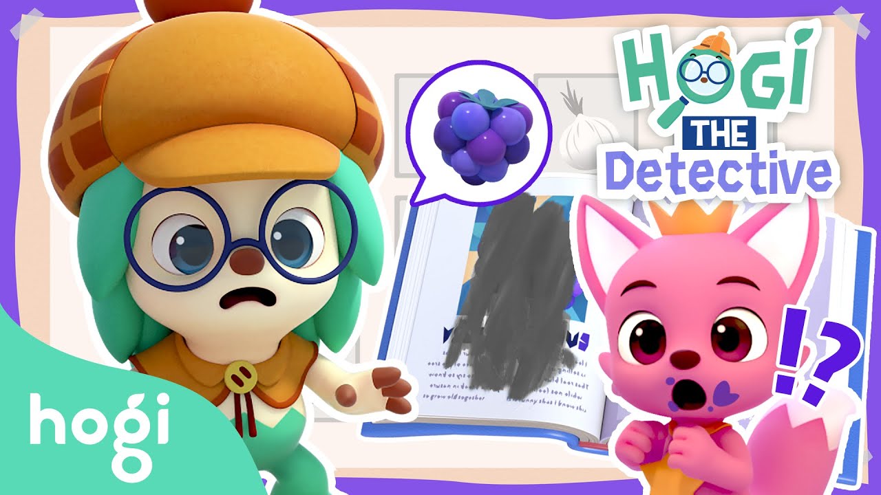 Ep9. Mysterious Paint on a Book | Pinkfong & Hogi | Hogi, THE Detective ...