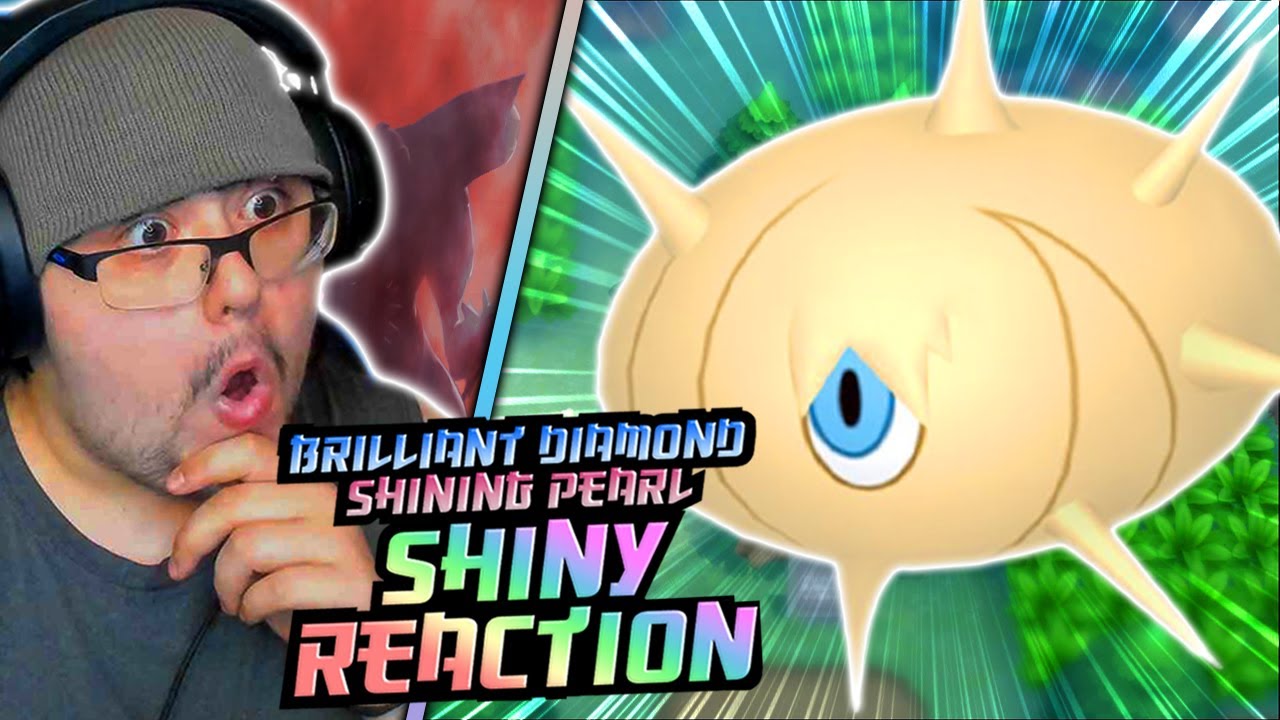 FULL ODDS SHINY SILCOON REACTION!!! (Pokemon BDSP Shiny Reaction) - YouTube