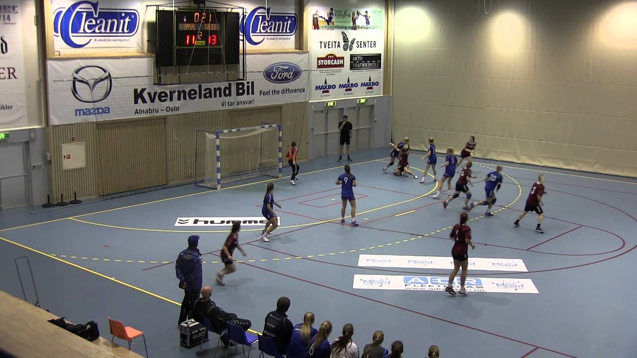 Oppsal -Tveter (32-29) 3.divisjon (10.11.2013) Oppsal Arena 1 - YouTube