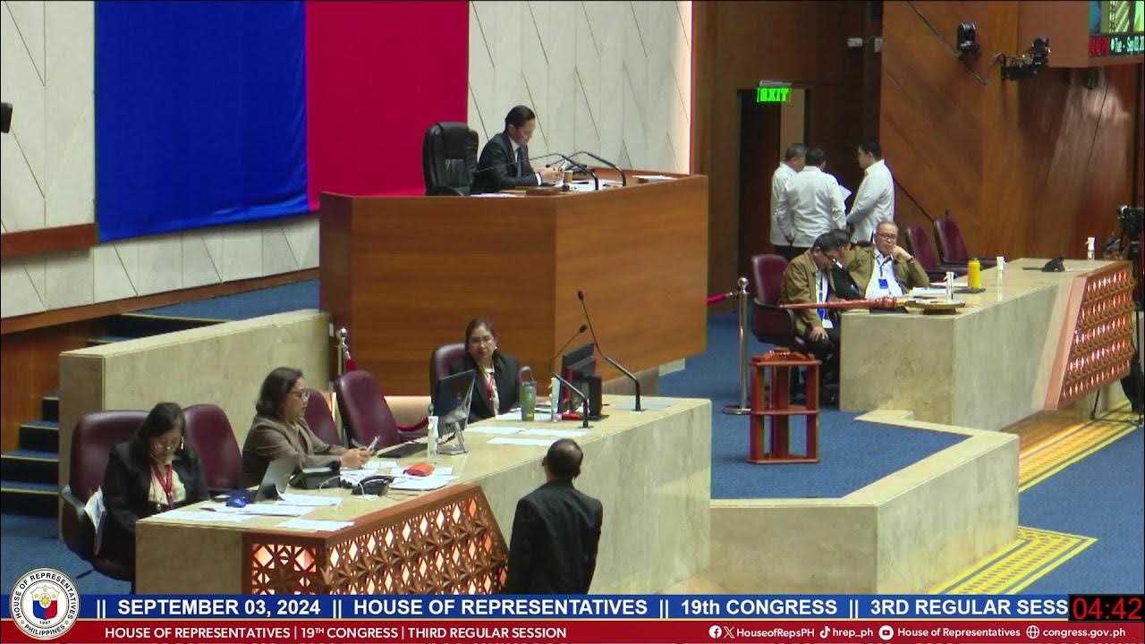 19th Congress 3rd Regular Session #12 - YouTube