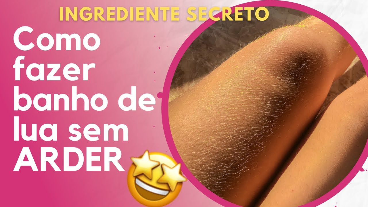 BANHO DE LUA PROFISSIONAL EM CASA - YouTube