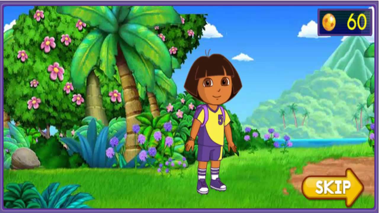 Dora The Explorer Football Даша Путешественница - YouTube