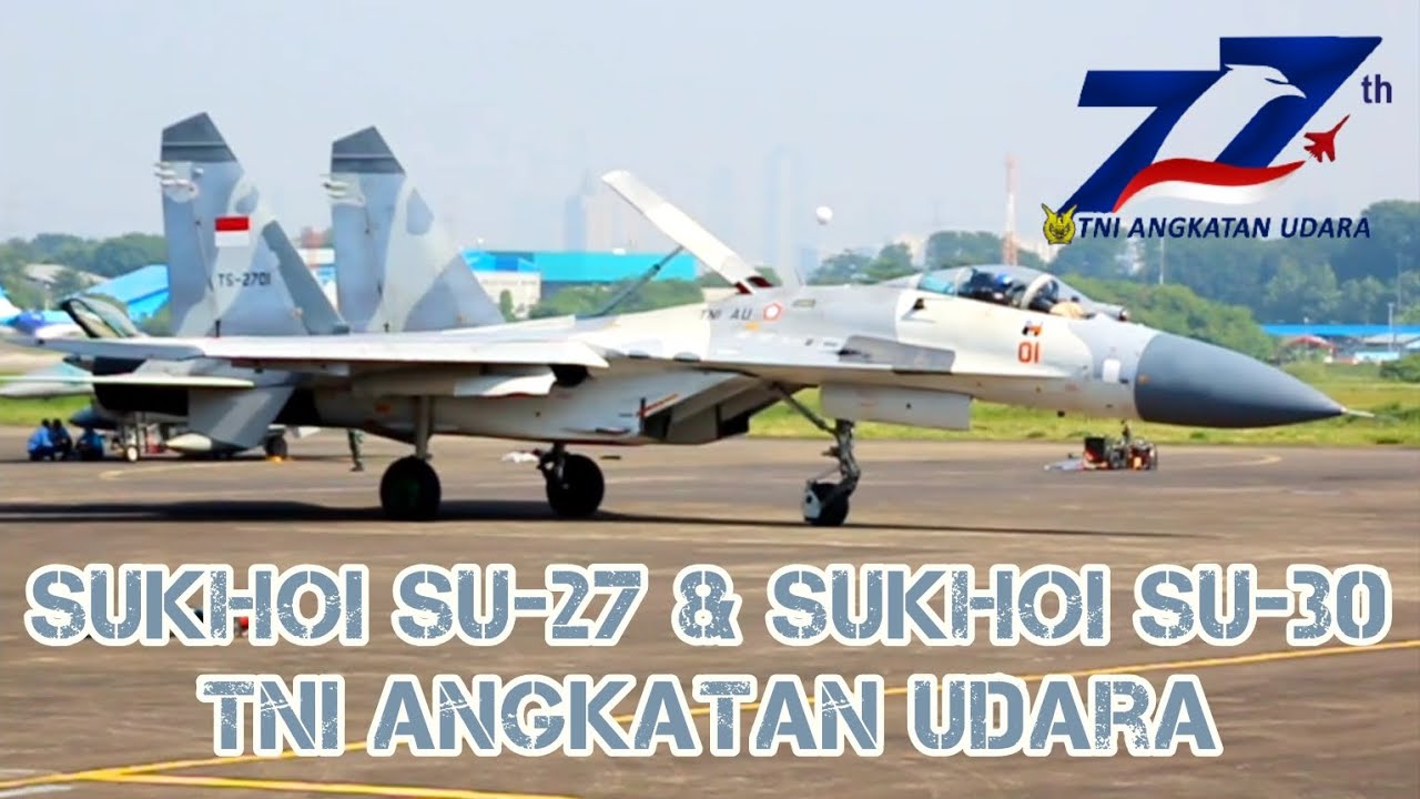 Lihat Sukhoi SU-27 dan SU-30 Dari Dekat, Flanker Take Off! Pesawat ...