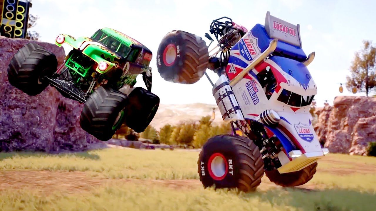 Monster Jam | Monster Trucks | Monster Jam Showdown: Epic Freestyle ...