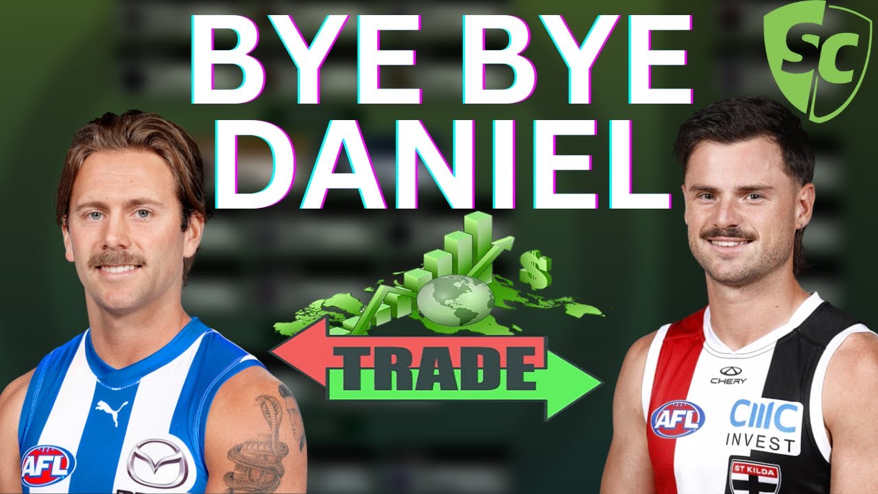 BYE BYE DANIEL! Round 10 Trade Plans | AFL SuperCoach 2025 - YouTube