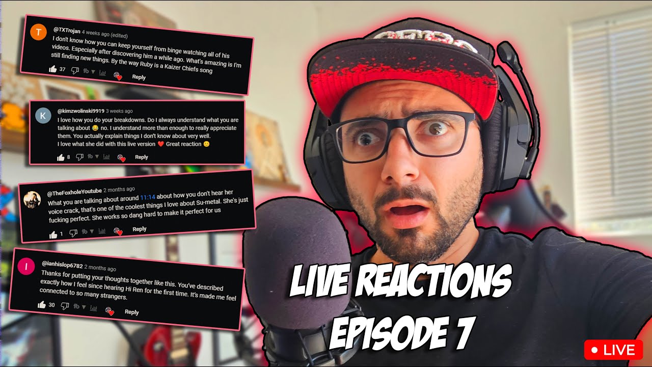Live Reaction Stream - Episode 7 #reaction #react #live - YouTube