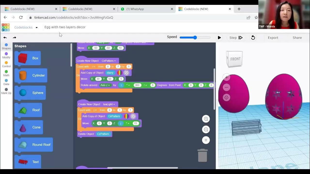 20230414 Online Tutorial - Tinkercad (with coding) - YouTube