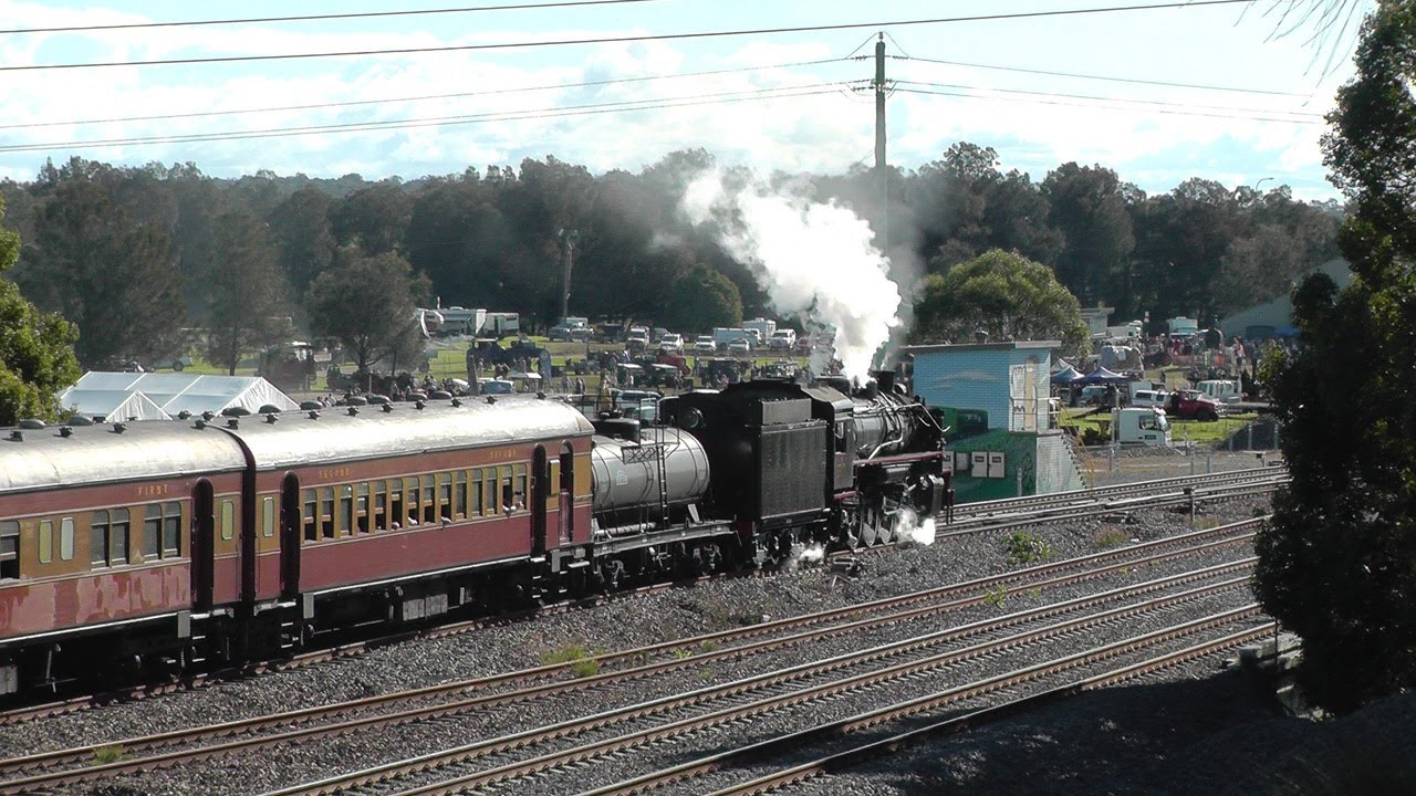 HUNTER VALLEY STEAMFEST 2023. DAY TWO. PART 2 - YouTube