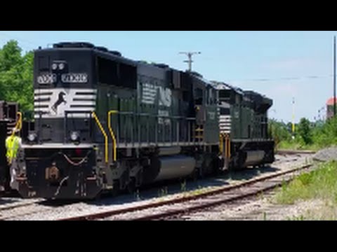[NS]7000 EMD SD60E Cold Start In Biddix Yard With 2662 LHF Now Headed To Hook Up To E25-08 In ...