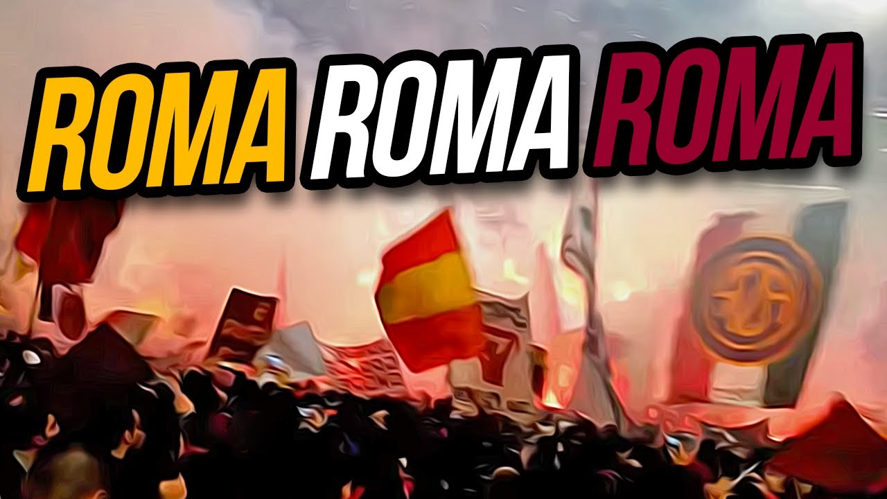 Roma Roma Roma Anthem | Inno Coro Curva Sud AS Roma Italy Stadio ...