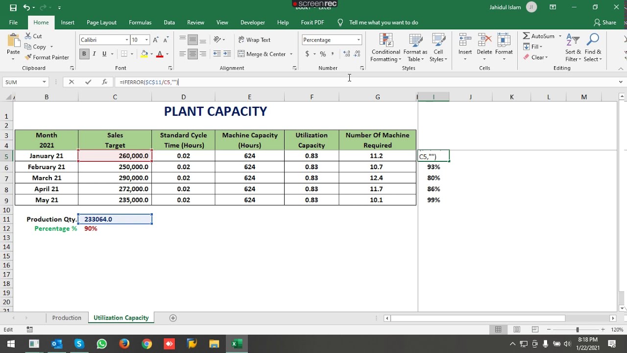 # Machine Capacity & Plant Capacity | How to know Scrum Team Capacity ...