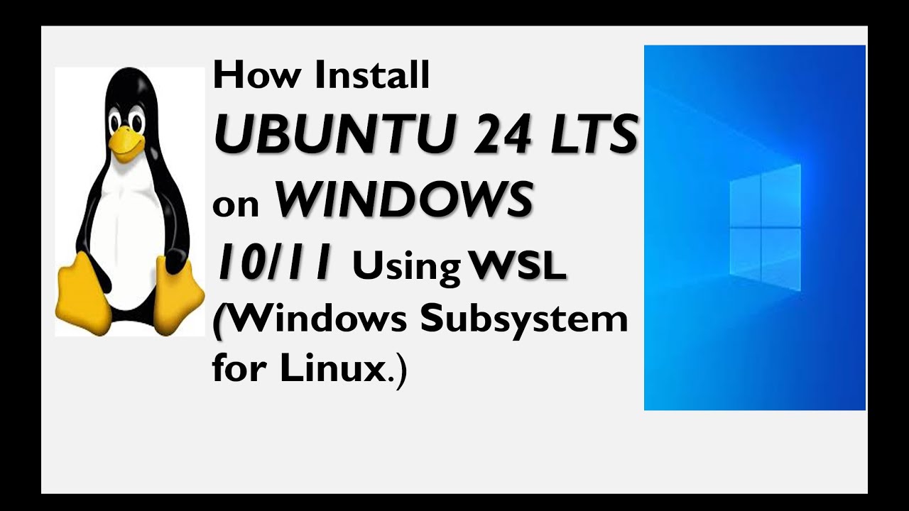 How To Install Ubuntu 2404 Lts On Windows Using Wsl Step By Step Guide Youtube