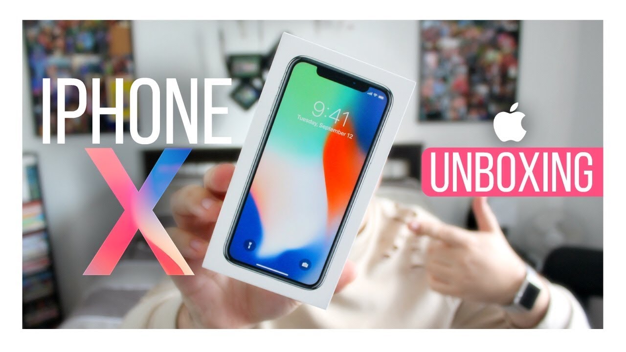 iPhone X UNBOXING - YouTube