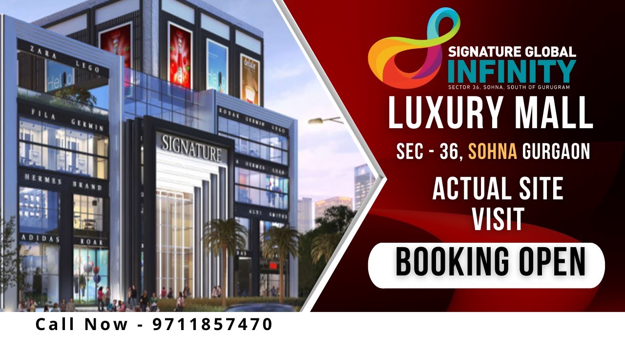 Signature Global Infinity Mall Sec- 36, Sohna gurgaon - YouTube