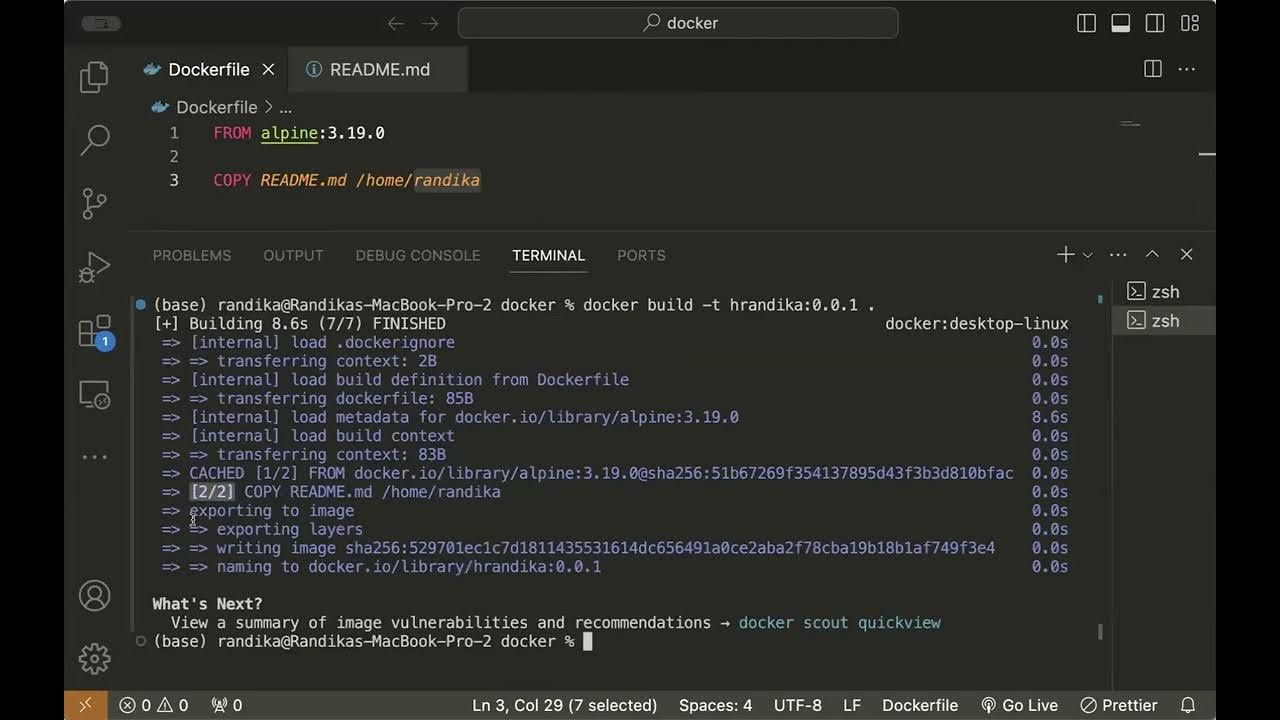 06. Create Dockerfile part 1 - YouTube