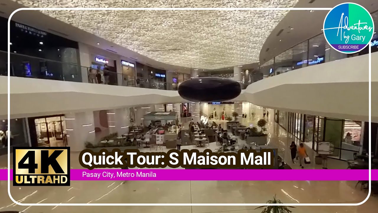 Quick Tour at the Upscale shops and eatery of S Maison Mall - YouTube