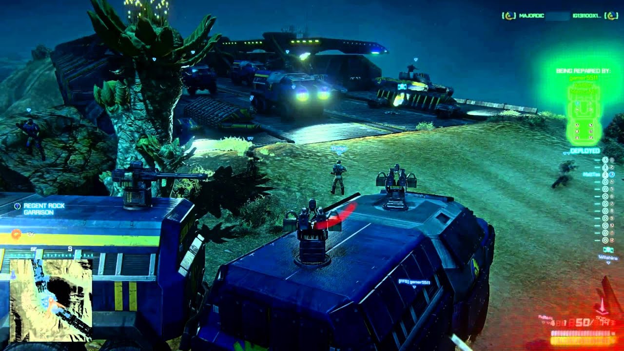 PlanetSide 2 - Huge Battle Destruction with Maximum Graphic Settings ...