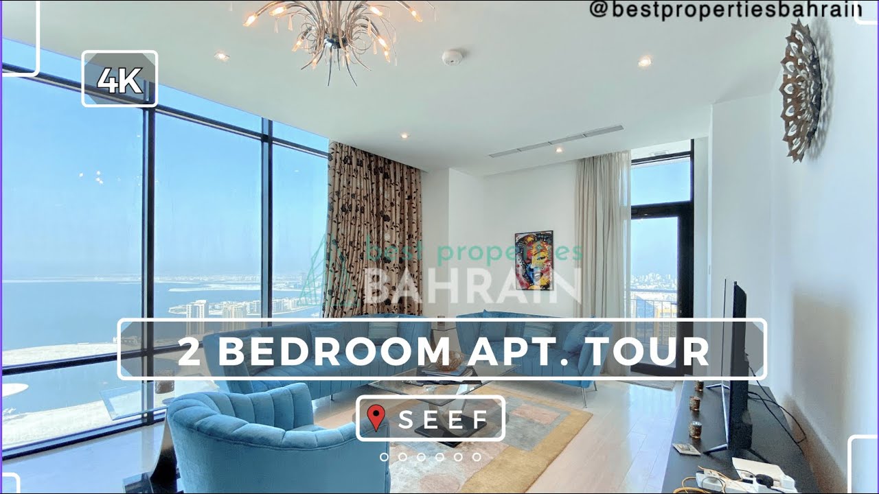 Stunning Sea View 2 Bedroom Modern Apartment - Seef, Bahrain - YouTube