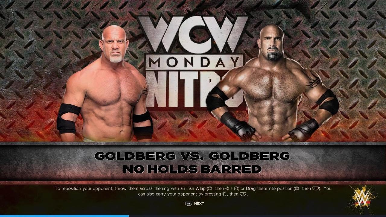 Old Goldberg vs Young Goldberg - WWE 2K24 PS5 4K 60FPS - YouTube