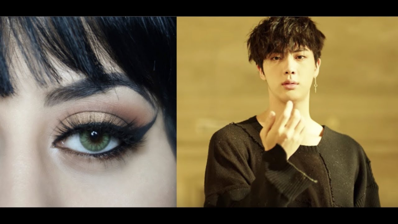 BTS - FAKE LOVE INSPIRED MAKEUP - YouTube