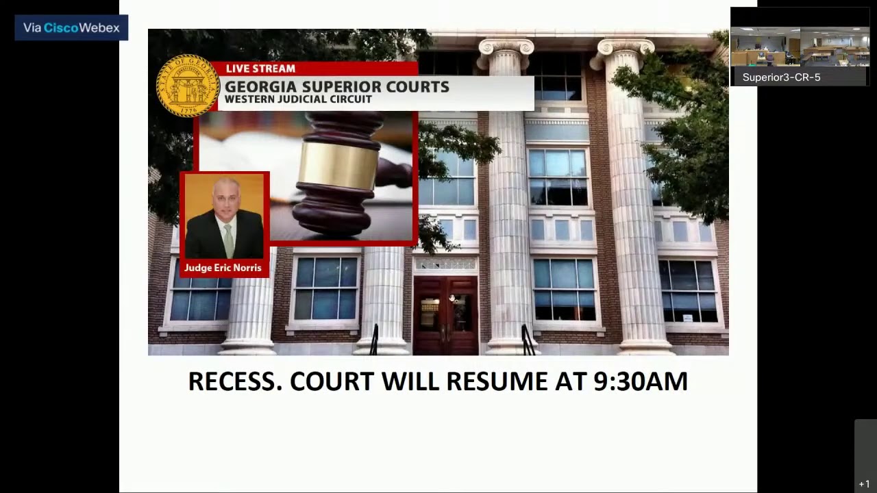 Judge Norris - Evidentiary Hearing (Recorded 9:00am) - YouTube