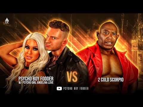 Fodder w/ Psycho Girl Angelina Love vs 2 Cold Scorpio | AML Wrestling ...