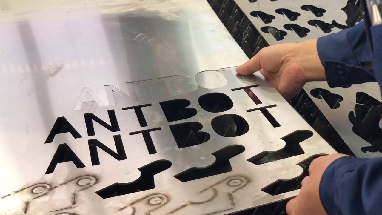 ANTBOT laser cutting machine metal cutter 2mm stainless steel, M3015 ...